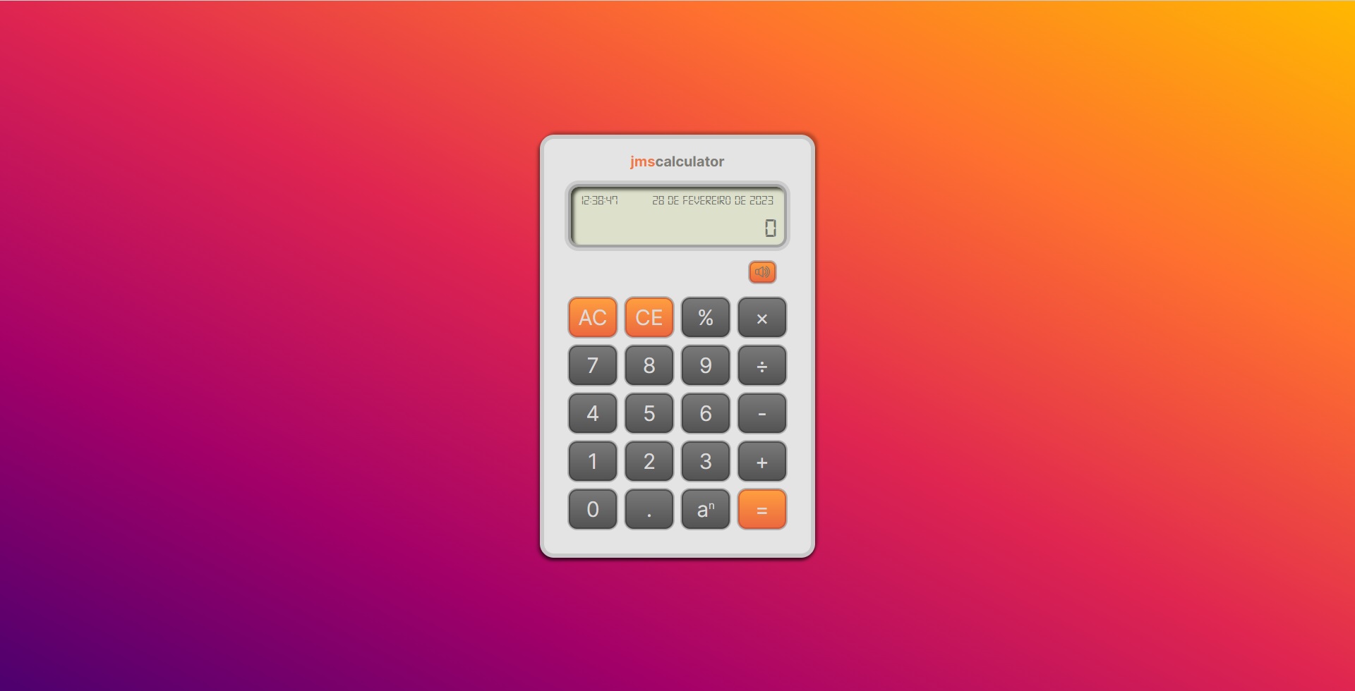 JMSCalculator screenshot