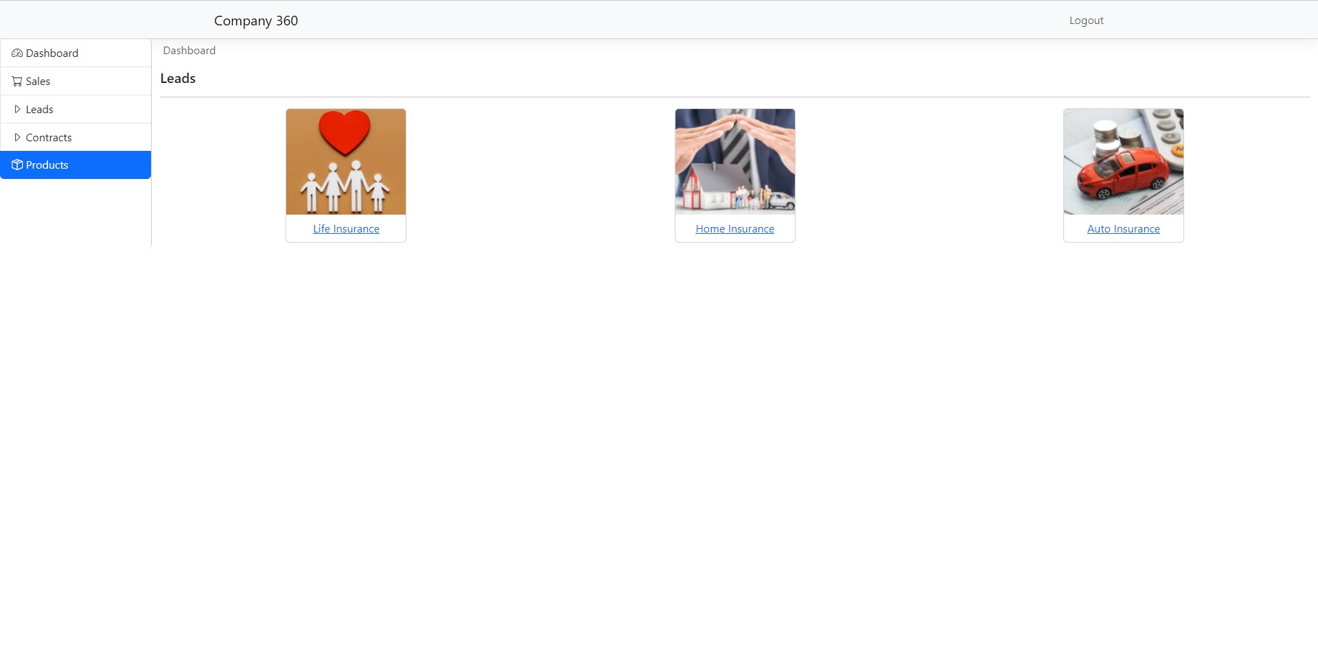 Vue Company 360 screenshot